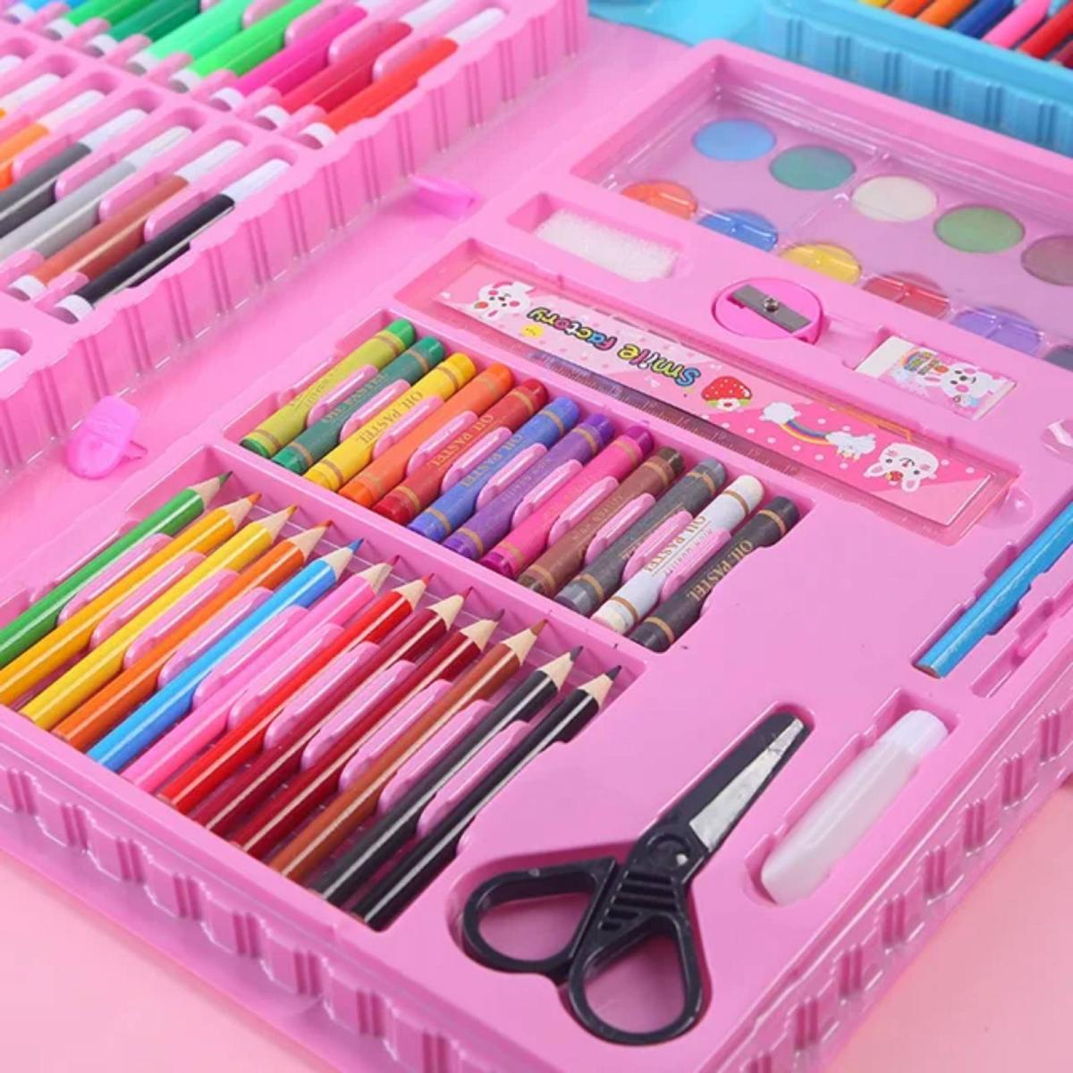 86pcs school kids art stationery set draw kids set