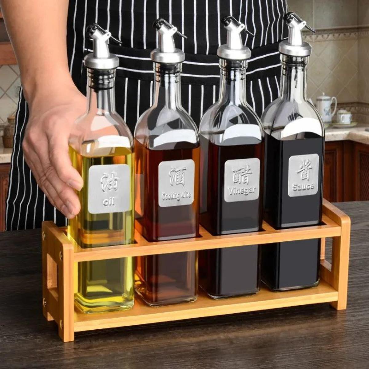 Oil kettle 500ml glass oil bottle
